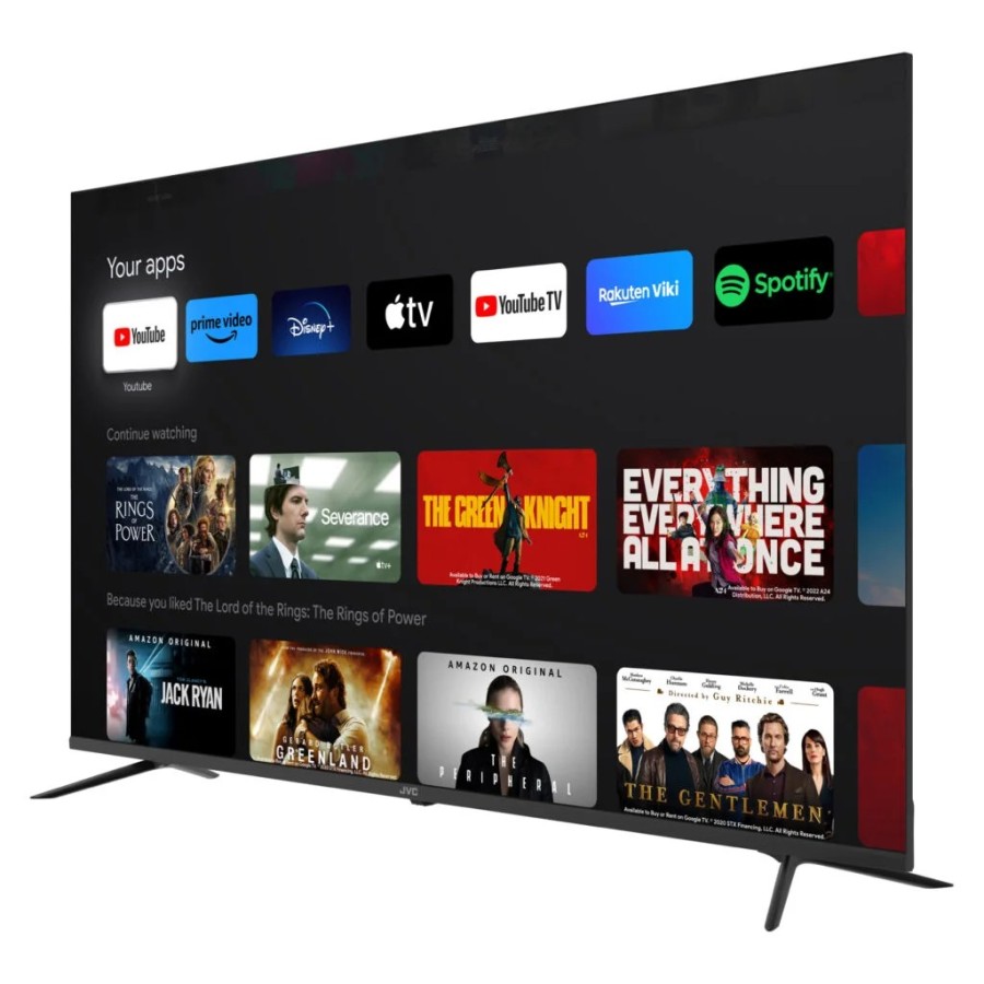 TV LED JVC 65" SMART 4K GOOGLE LT-65KB538
