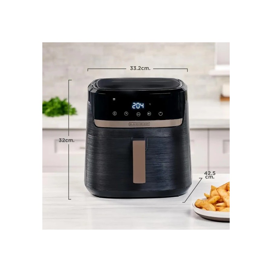OLLA FREIDORA AIRE B+D 8L PURIFY DIGITAL AFBD82-1BDLA